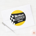 Britax Cooper Downton Classic Round Sticker | Zazzle