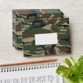 British 95 Forest Green Camouflage Envelope | Zazzle