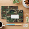 British 95 Forest Green Camouflage Envelope | Zazzle