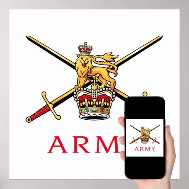 British Army Logo Poster | Zazzle