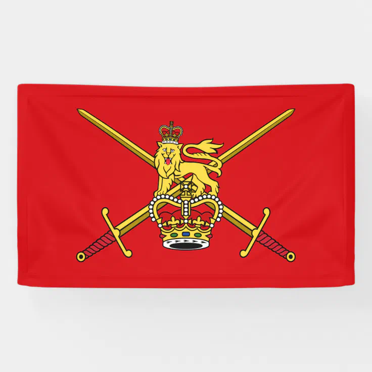 British Army (UK Military) Banner | Zazzle