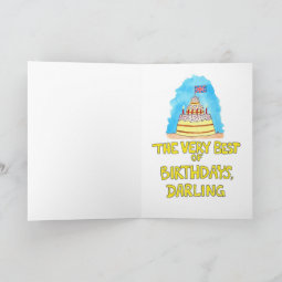 BRITISH BIRTHDAY Greeting card | Zazzle
