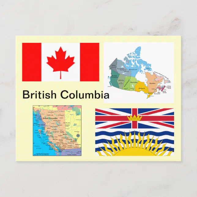 British Columbia Canada Postcard | Zazzle