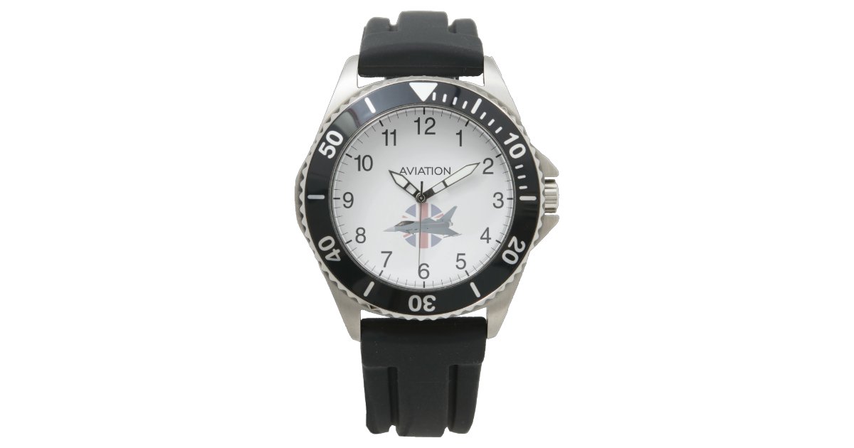 British Eurofighter Typhoon Jet Fighter Watch | Zazzle