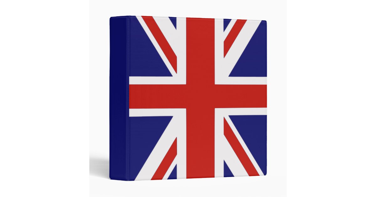 British flag binder | Zazzle