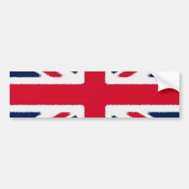 British Flag Bumper Sticker | Zazzle