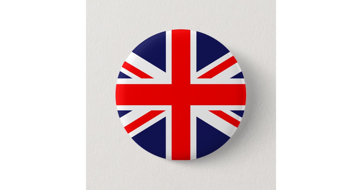 British Flag Button | Zazzle