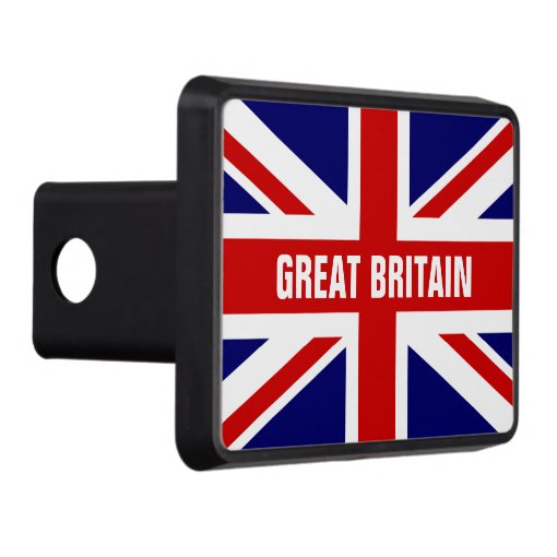 British flag car hitch cover | Union Jack design | Zazzle