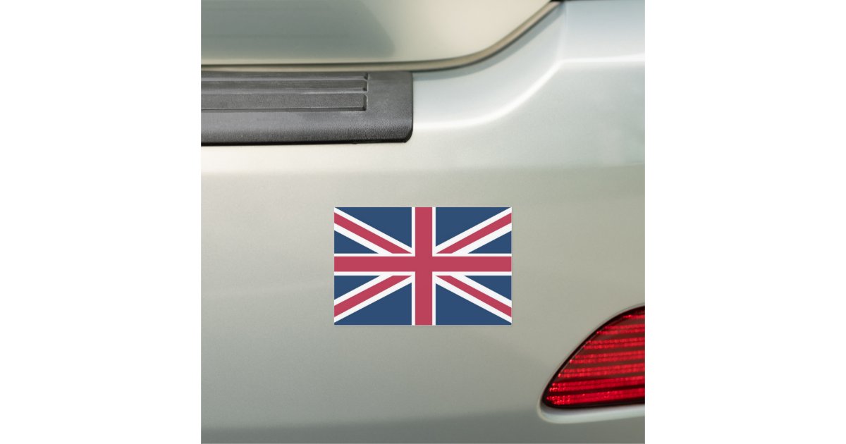 British Flag Car Magnet | Zazzle