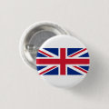 British Flag, Flag of United Kingdom Button | Zazzle