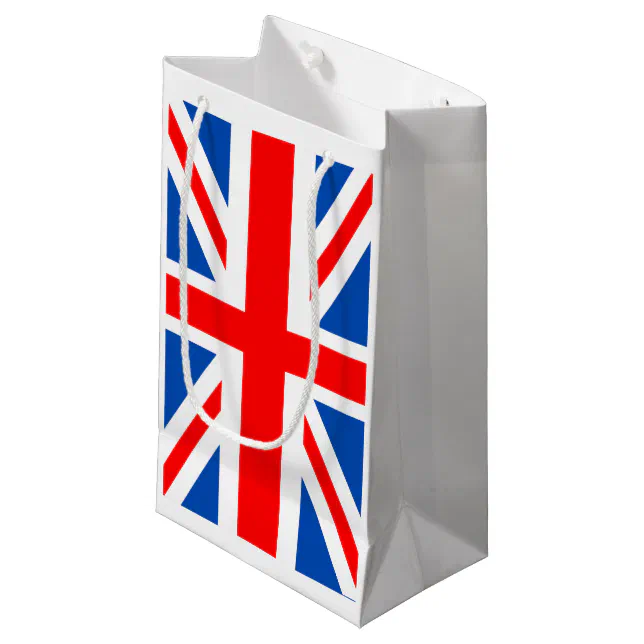 British flag, gift bag | Zazzle