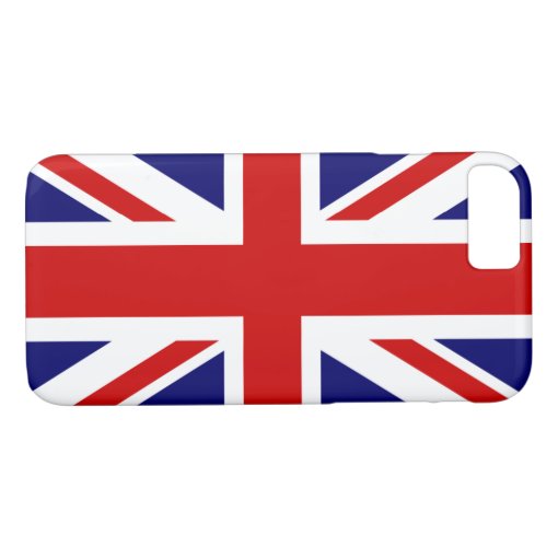 British flag iPhone 7 case | Union Jack design | Zazzle