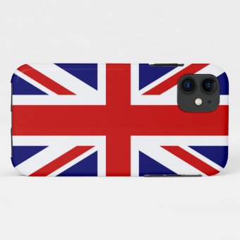 British flag iPhone case | Union Jack design | Zazzle