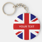 British flag key chain | Union jack design | Zazzle.com