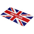 British flag license plate with Union Jack | Zazzle