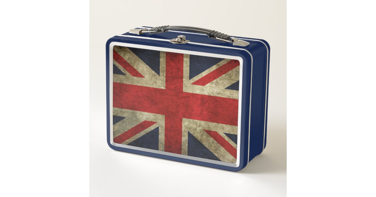 British Flag Metal Lunch Box | Zazzle