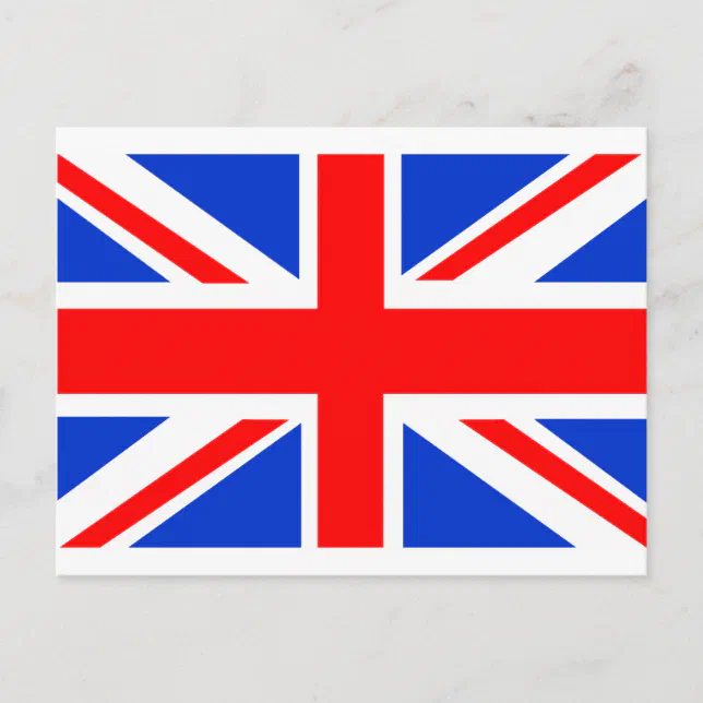British Flag Postcard | Zazzle