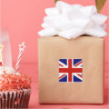 British flag square sticker | Zazzle