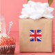 British flag square sticker | Zazzle