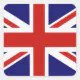 British flag square sticker | Zazzle