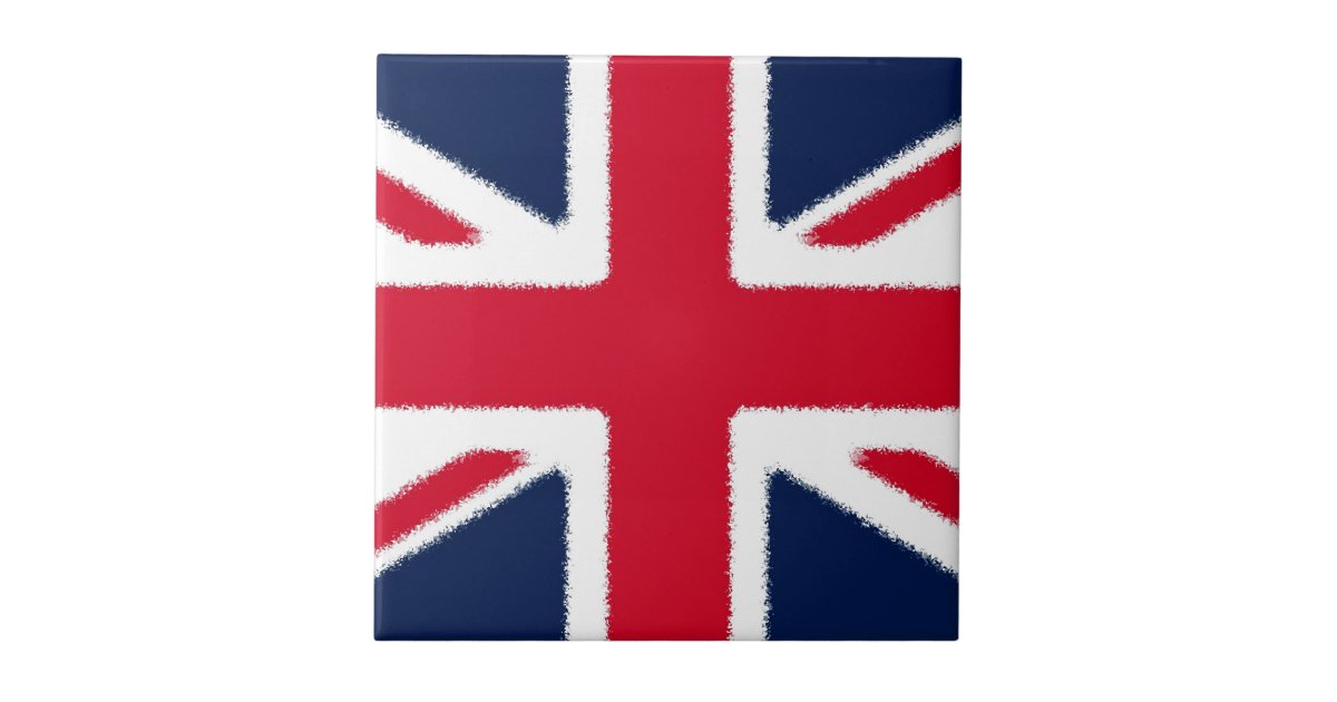 British Flag Tile | Zazzle