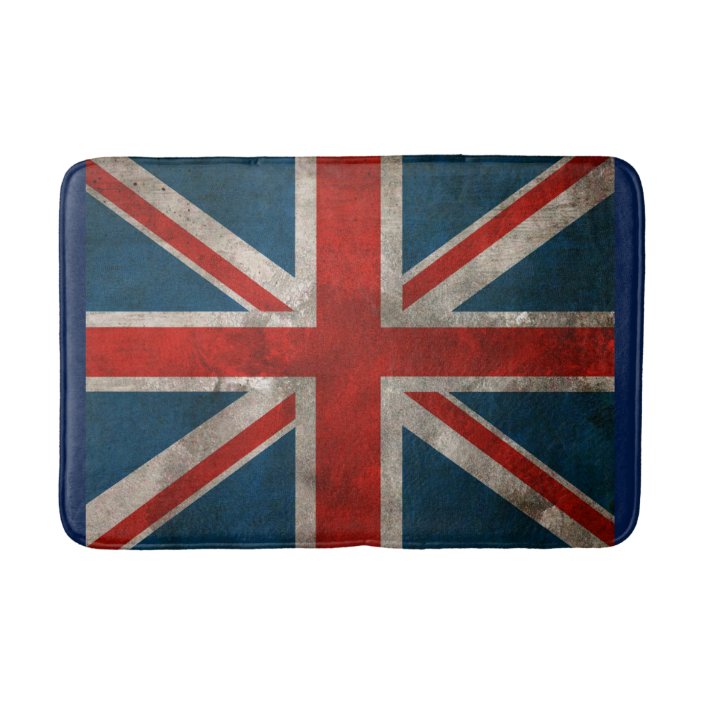British Flag Union Jack Bath Mat | Zazzle.com