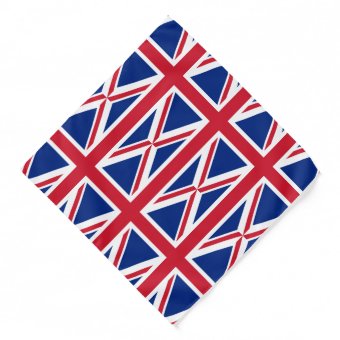 British flag / United Kingdom flag Bandana | Zazzle