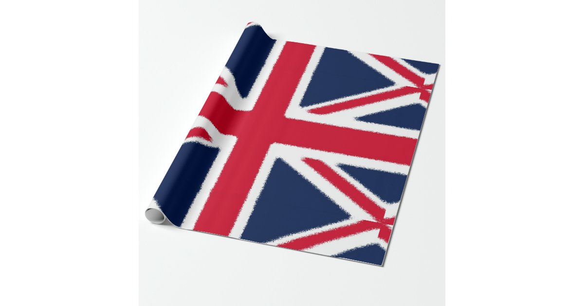 British Flag Wrapping Paper | Zazzle