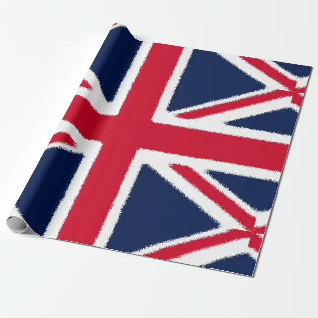 British Flag Wrapping Paper | Zazzle