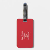 British Mini Cooper Hearts - Red Luggage Tag | Zazzle