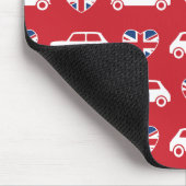 British Mini Cooper Hearts - Red Mouse Pad | Zazzle