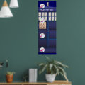British Police Box Growth Chart. Poster | Zazzle