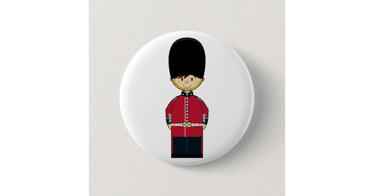 British Royal Guard Button | Zazzle