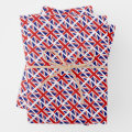 British Union Jack flag Queen's Platinum Jubilee Wrapping Paper Sheets ...