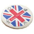 British Union Jack Happy Christmas Biscuit Cookies | Zazzle
