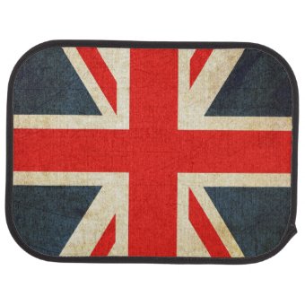 British Union Jack Posh Car Mats | Zazzle