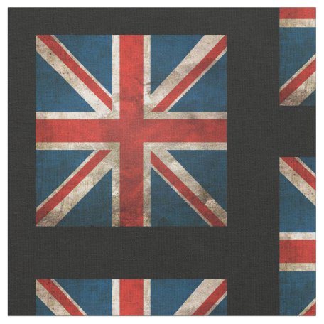 Union Jack Fabric | Zazzle