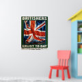 Britishers Enlist Today Poster | Zazzle