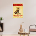 Britons Wants You, Lord kitchener Poster | Zazzle