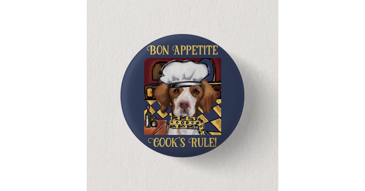 Brittany Spaniel Button | Zazzle