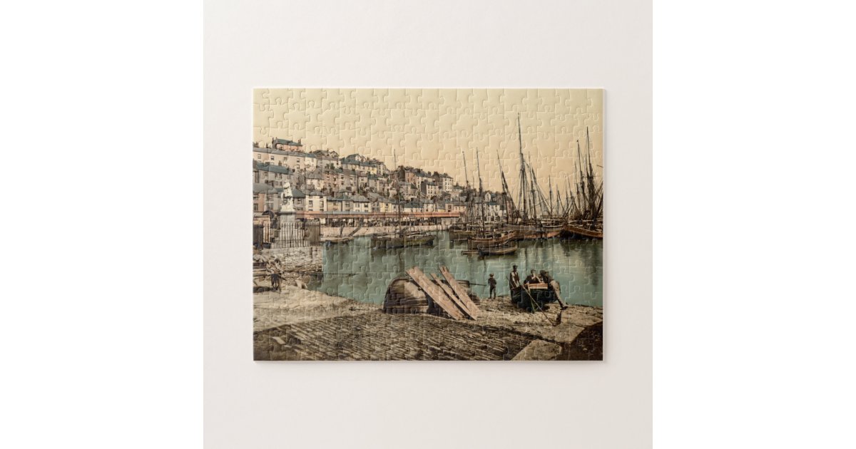 Brixham IV, Devon, England Jigsaw Puzzle | Zazzle