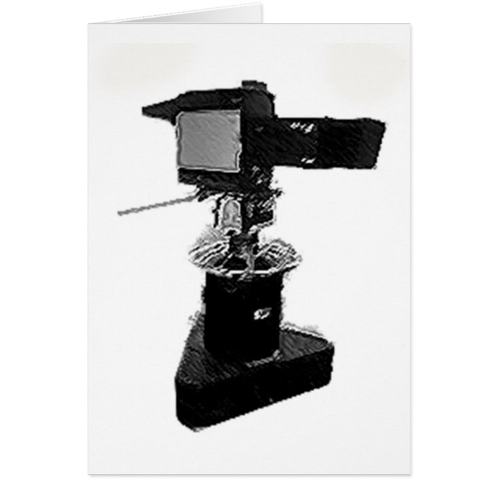 Broadcast TV Camera from 1970's or 1980's | Zazzle.com