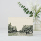 Broadway 1930s Gary, Indiana Postcard | Zazzle