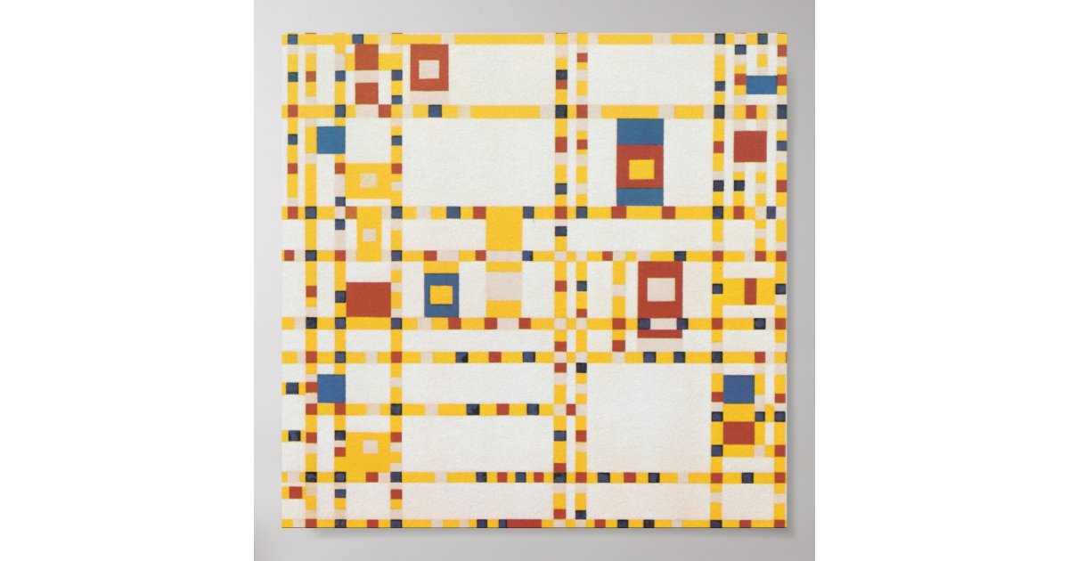 Broadway Boogie Woogie Poster | Zazzle