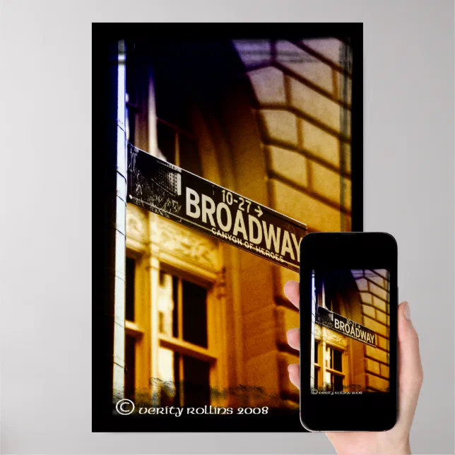 Broadway Poster | Zazzle