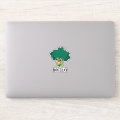 Brocco lick Funny Veggie Broccoli Pun Sticker | Zazzle