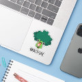 Brocco lick Funny Veggie Broccoli Pun Sticker | Zazzle