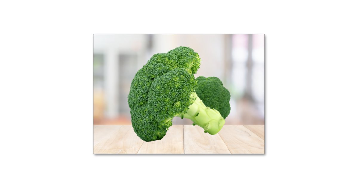 Broccoli ABA Tact Flashcard | Picture Cards | Zazzle