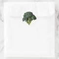 Broccoli Classic Round Sticker | Zazzle