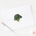 Broccoli Classic Round Sticker | Zazzle